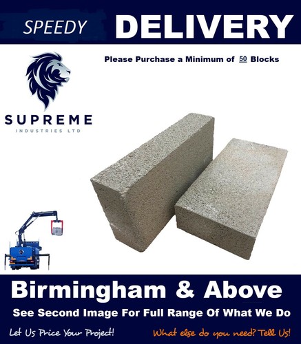 Concrete Block / Breeze Block 100mm 7N (440x215x100mm) [MIN ORDER 50 ...