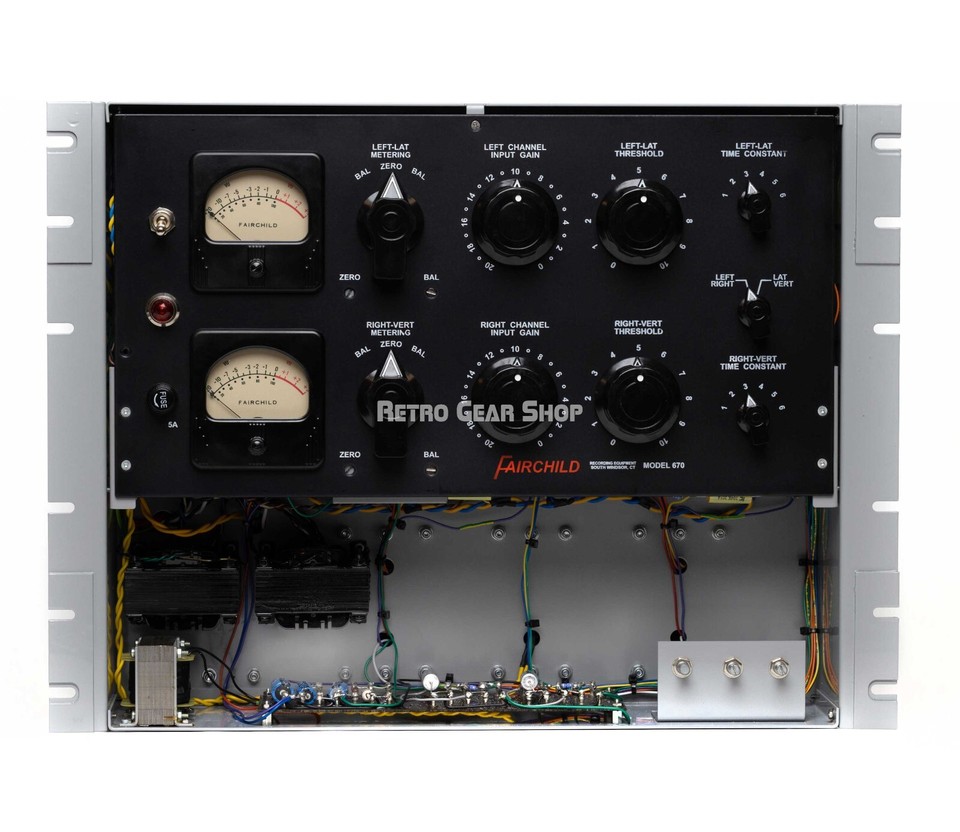 Fairchild Recording Equipment 670 Dual Channel Stereo Tube Compressor ...