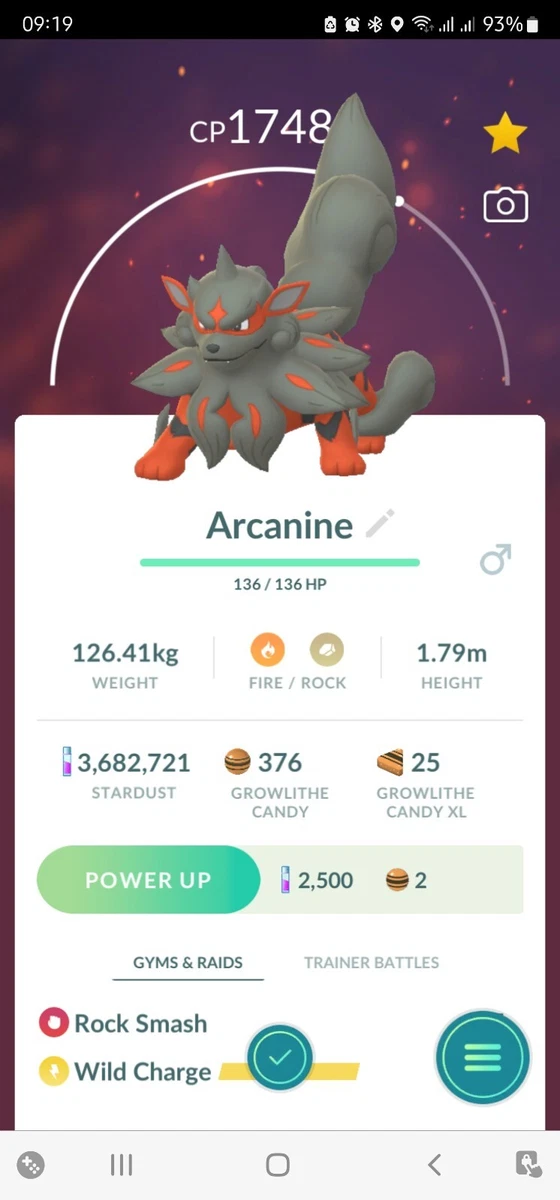 Arcanine Evolution