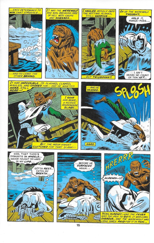 Werewolf By Night Comic 33 Facsimile 2023 Doug Moench Don Perlin Debra ...