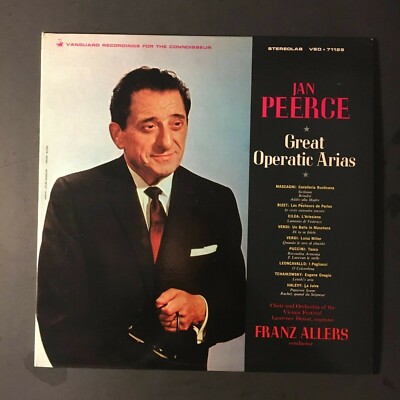 JAN PEERCE great operatic arias | eBay