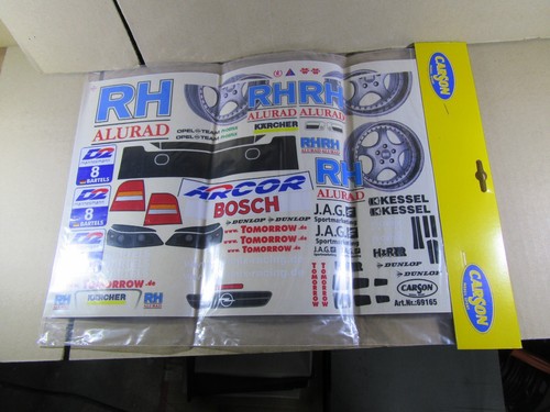 468V Carson 69165 Sticker Vauxhall Astra 2000 #8 DTM Decal 1:10 + Bag ...