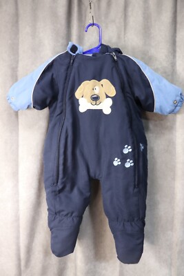 Okie Doke Boy's Hooded Fleece Winter Body Suit Jacket 6-9 Months | eBay