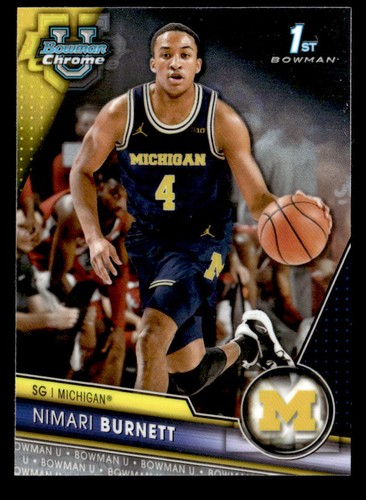 2023-24 Bowman University Chrome #91 Nimari Burnett card | eBay