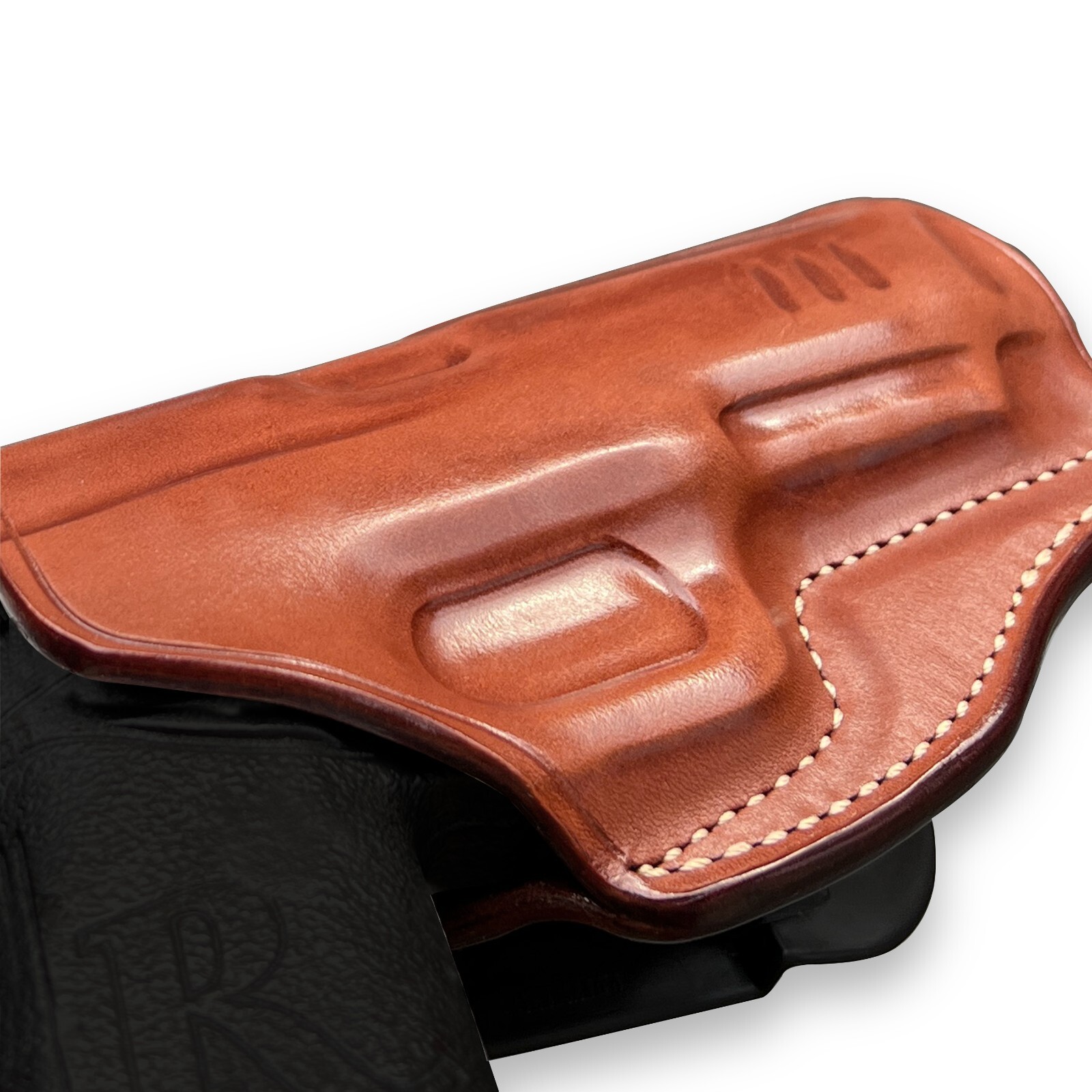 Leather OWB Paddle Holster Custom Fit, Walther WMP 22 Magnum 4.5 ...
