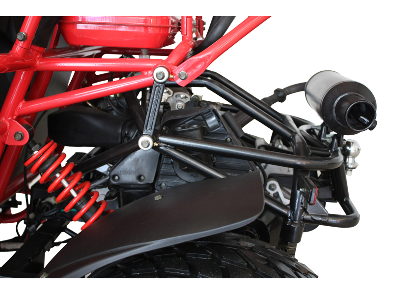Exhaust Muffler pipe kit for 250cc go kart Kinroad Runmaster Dazon ...
