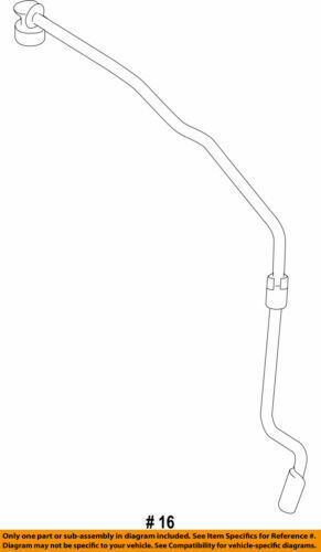 2008-2015 BMW E71 F01 F02 SAC Turbocharger Vacuum Control Hose ...