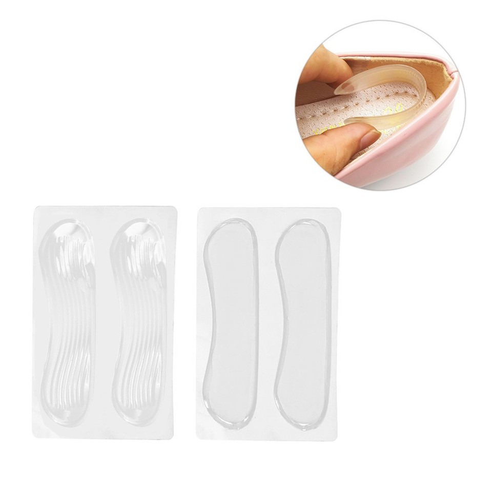 6 Pairs Silicone Heel Sticks Anti-wear Foot Stickers Insoles Invisible ...