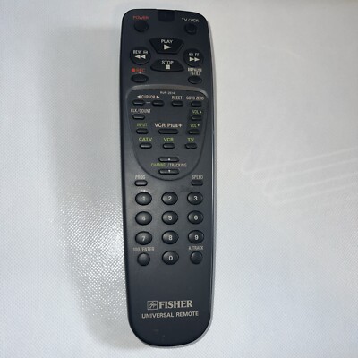 FISHER B08818 REMOTE CONTROL Universal VCR FVHT60 VHT607 Not Tested | eBay