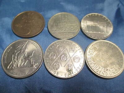 Münzen , Mark der DDR , Geld , Umlauf - / Gedenkmünzen , Archiv # Lot ...