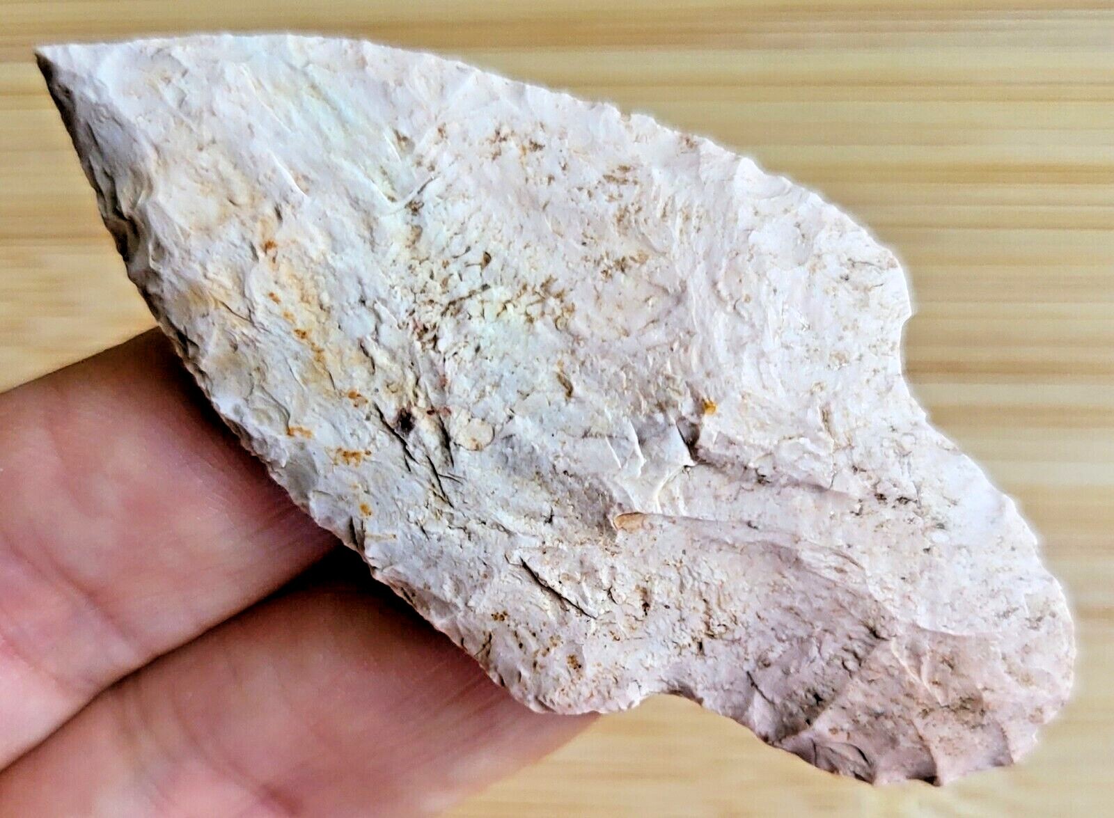 AUTHENTIC - ADENA PROJECTILE POINT - NATIVE AMERICAN ARROWHEAD - ALMOST ...