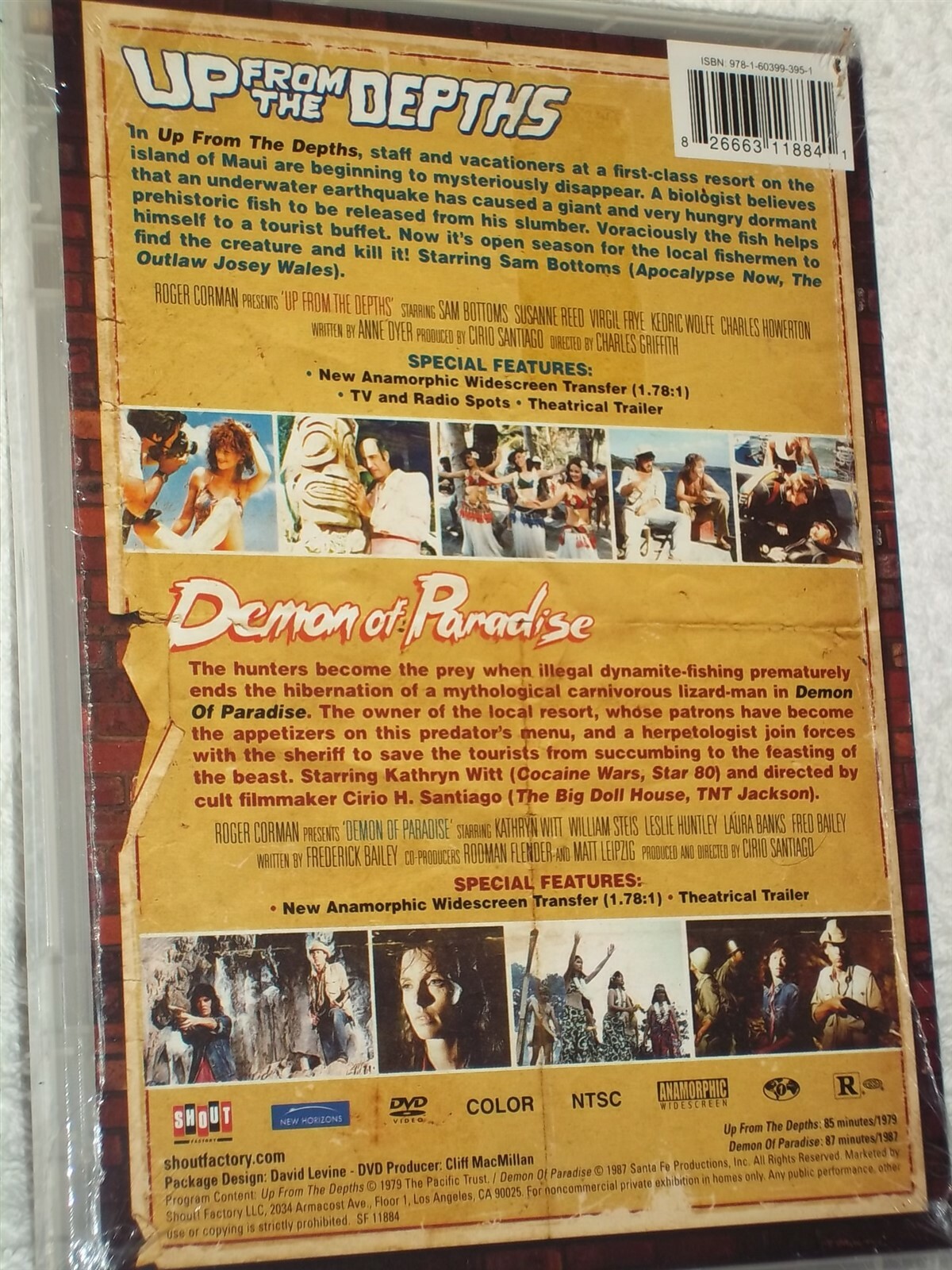 Up From The Depths/Demon Of Paradise (DVD, 2005) Charles B. Griffith ...