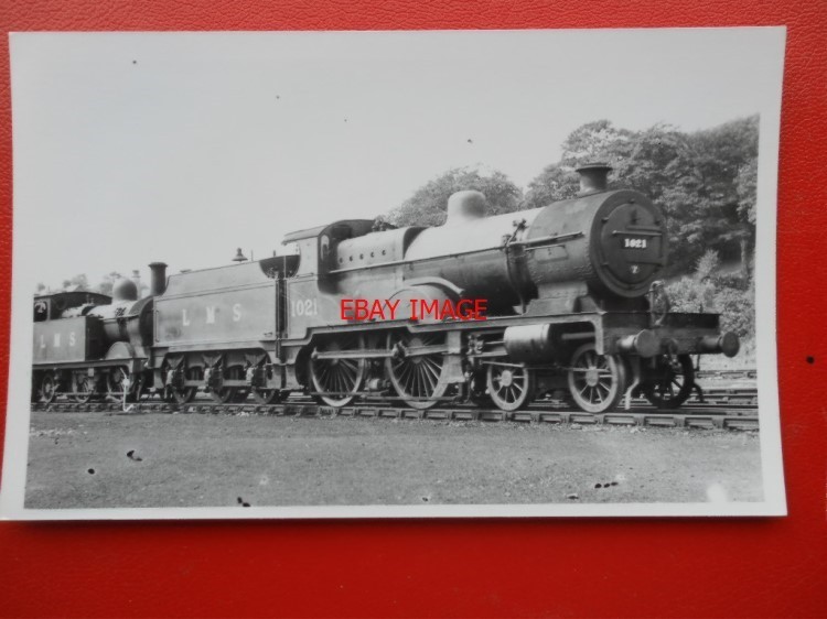 PHOTO LMS EX MIDLAND COMPOUND LOCO NO 1021 | eBay UK