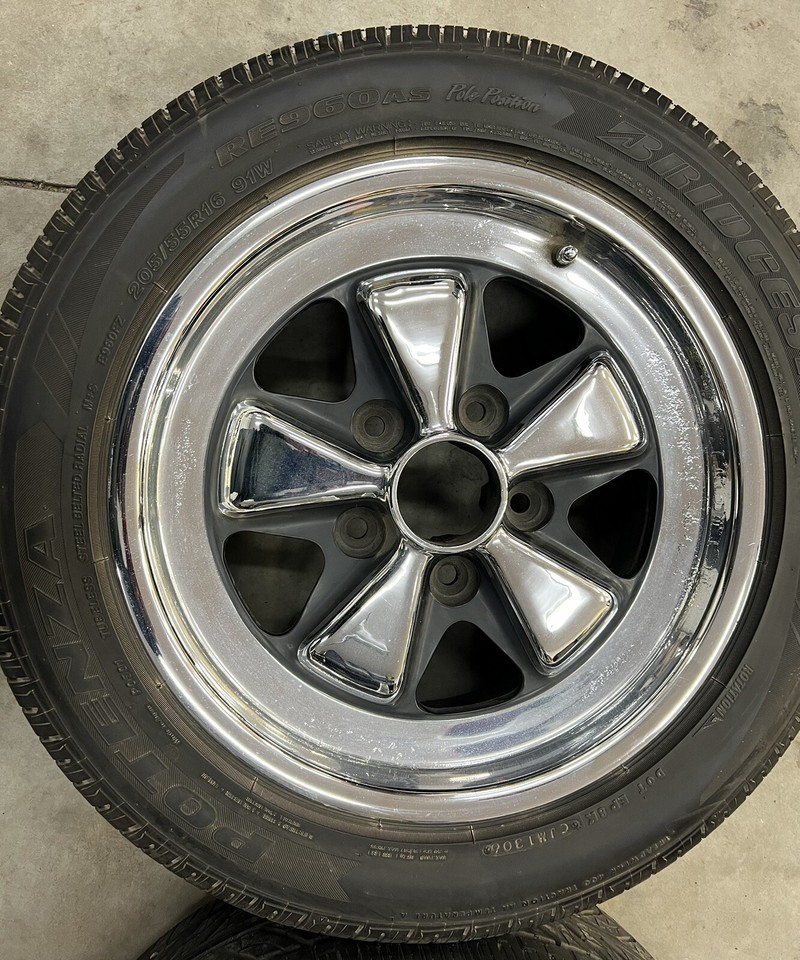 951 / 944 Turbo Wheels Chrome Fuchs 7” 951.362.115 | eBay