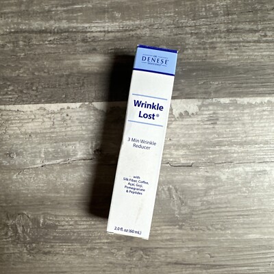 Dr. Denese Wrinkle Lost 3 Minute Wrinkle Reducer 2 fl. oz. Jumbo (NEW ...