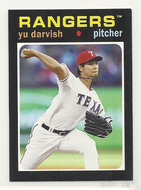 2013 Topps Update - 1971 Mini - #TM-34 - Yu Darvish - Texas Rangers | eBay