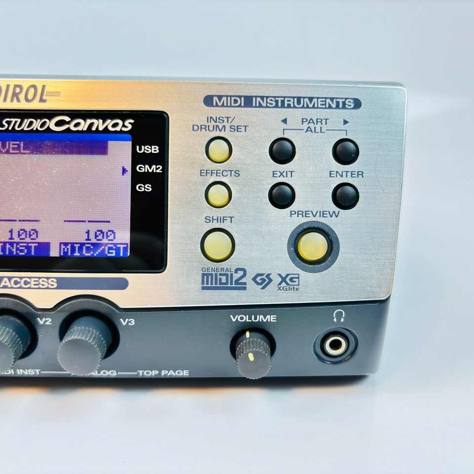 Roland Edirol SD-90 Studio Canvas USB MIDI Audio Interface Digital ...