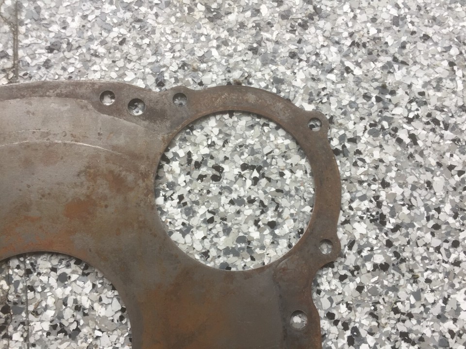 FORD 1963 & UP 144/170 6 CYLINDER ENGINE REAR SPACER PLATE WITH 3 BOLT ...