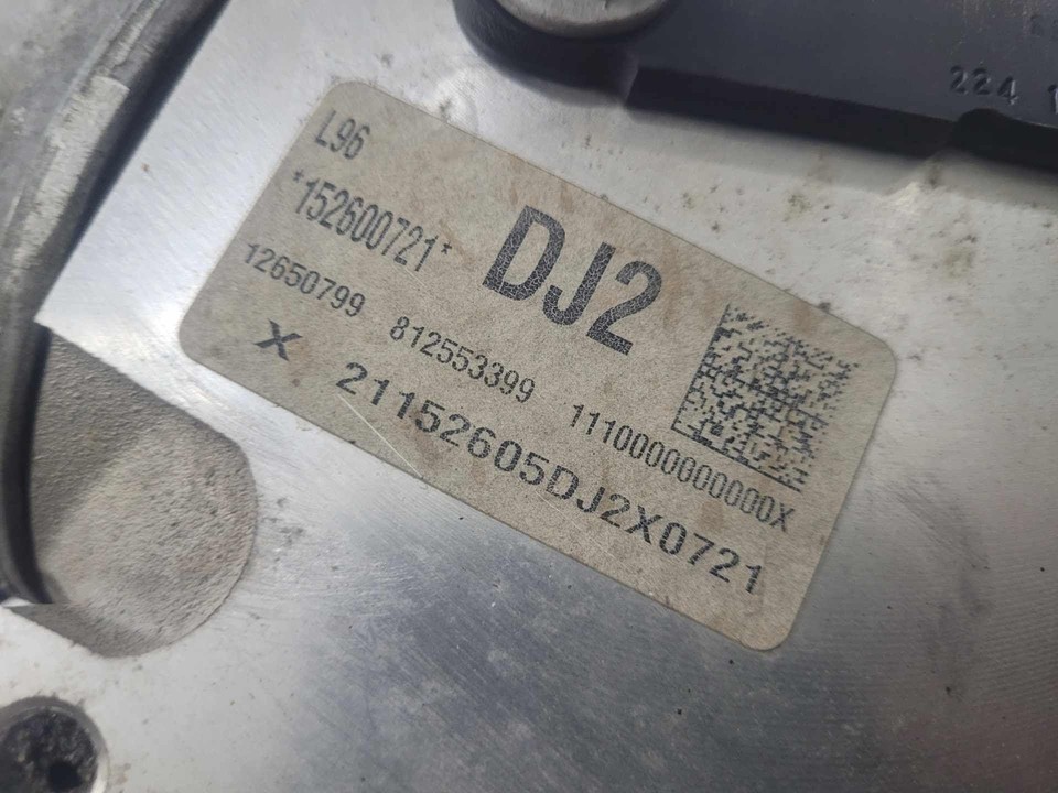 6.0 L96 Engine/Motor Assembly Ran Great 138K LSX 2016 Isuzu NPR HD ...