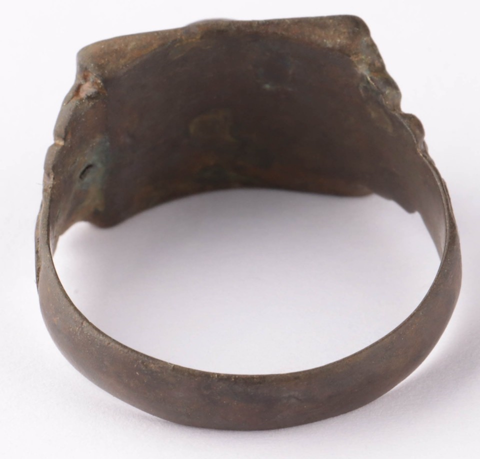 Flak Abteilung (mot) 606 German Africa Corps WW2 Ring DAK Afrika Korps ...