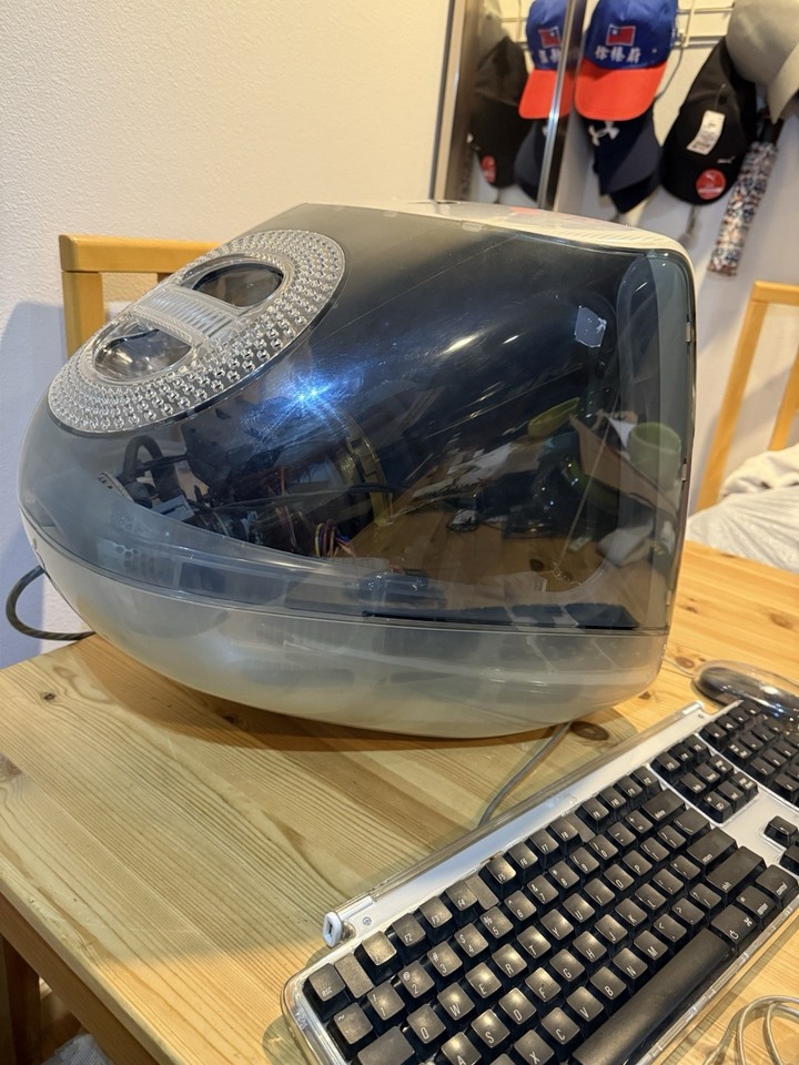 Apple iMac G3 Model M5521 Graphite PowerPC. 2000. Keyboard + 2 Mouse ...