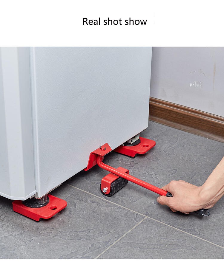 5-piece Plastic Mover Panel Heavy Furniture Moving Tool Universal wheel ...