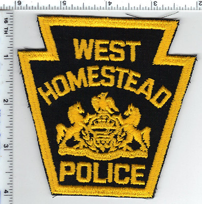 West Homestead Police (Pennsylvania) Shoulder Patch from 1991 | eBay