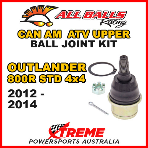 42-1043 Can Am Outlander 800R STD 4X4 2012-2014 ATV Upper Ball Joint ...
