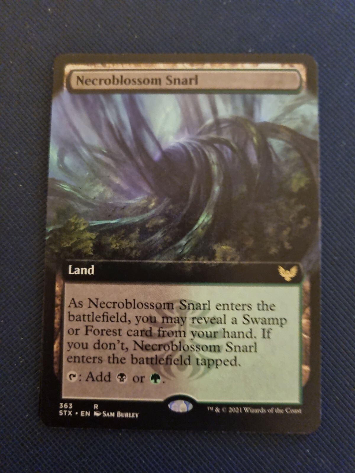Necroblossom Snarl NM EXTENDED ART STRIXHAVEN STX MTG PACK FRESH | eBay ...