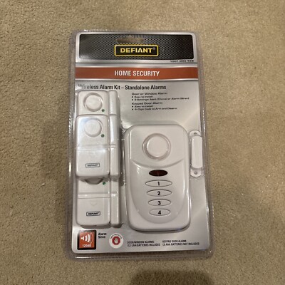 Defiant Wireless Home Security Door/Window Alarm Kit Multipack - New ...