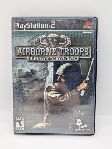 Airborne Troops Countdown To D-Day (PLAYSTATION 2, 2004) NO MANUAL, PS2 ...