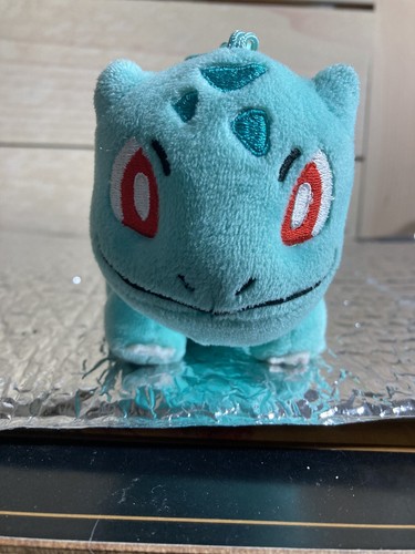Rare Official Licensed Pokemon Bulbasaur Stuffed Plushie with Keychain ...