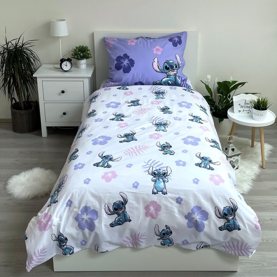 Disney Lilo und Stitch Boojiboo Bettwäsche Set 135×200 cm 100% ...