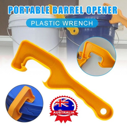 Plastic Gallon Bucket Pail Paint Barrel Lid Can Opener Opening Tool for ...
