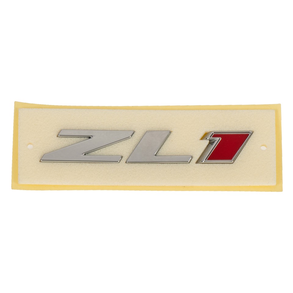 OEM NEW GM 2010-2024 Camaro Front Grille ZL1 Emblem Badge Chrome & Red ...