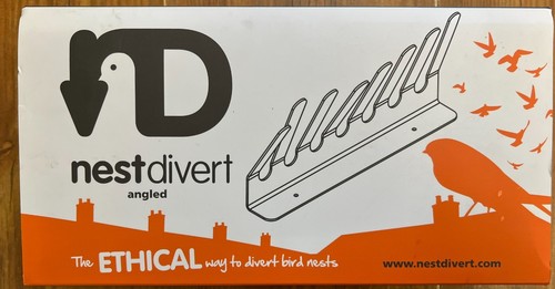 Angled NestDivert- Bird Nest Deterrent-Stop swallows/house martins-NO ...