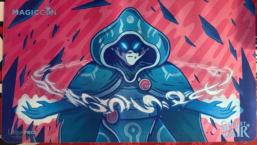 MTG Jace Secret Lair Playmat MagicCon Exclusive Wizard of Barge Gently ...