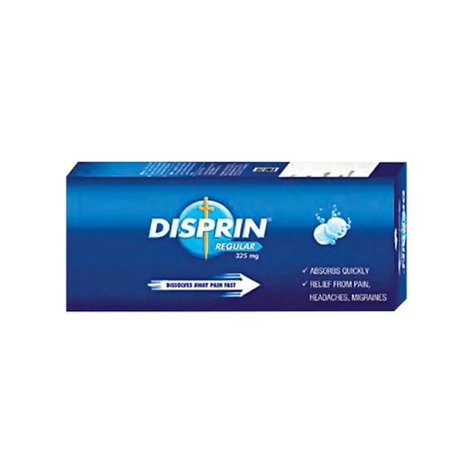 Disprin Regular (120 Effervescent Tablets) -Fast Relief, Free Shipping ...