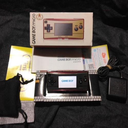 Gameboy micro Console Famicom Nintendo Game Gold | eBay