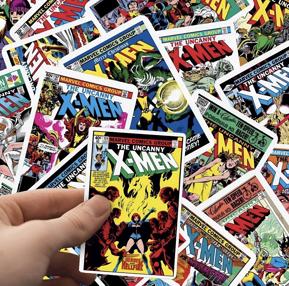 The Invincible Ironman Comic Book Lot Stickers 960 Total Stickers READ ...