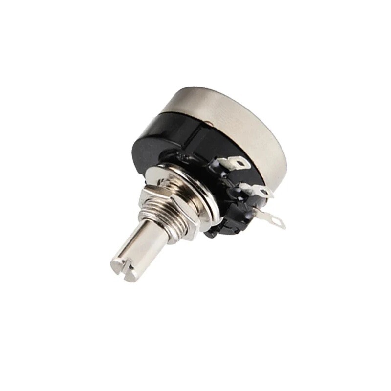 100K Ohm Rotary Potentiometer Variable Dial Resistor Precision Single ...