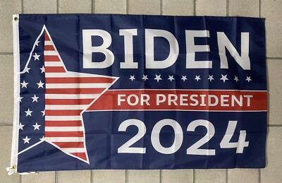 Joe Biden For President 2024 Flag FREE SHIP Vote Democrat Harris USA ...