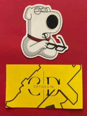 Brian Griffin V2 Waterproof Sticker | Family Guy | eBay