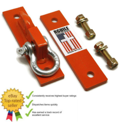 Tractor bucket Hooks Loader HD 7-3/4" X 2" grab hook shackle MADE USA ...