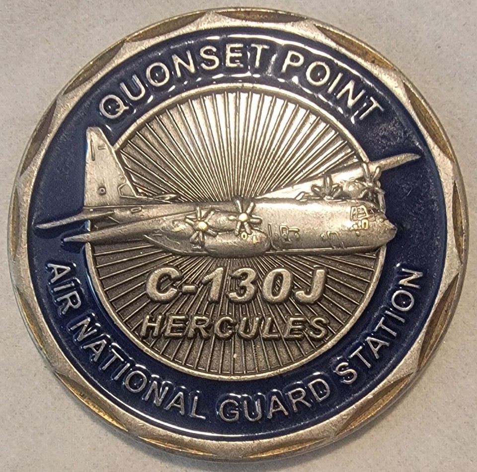 Rhode Island Air National Guard Quonset Point 143D Air Lift Wing C-130J ...