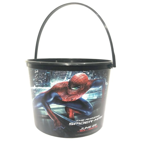 Marvel The Amazing Spider-Man Theatres Movie 2012 Plastic Popcorn ...
