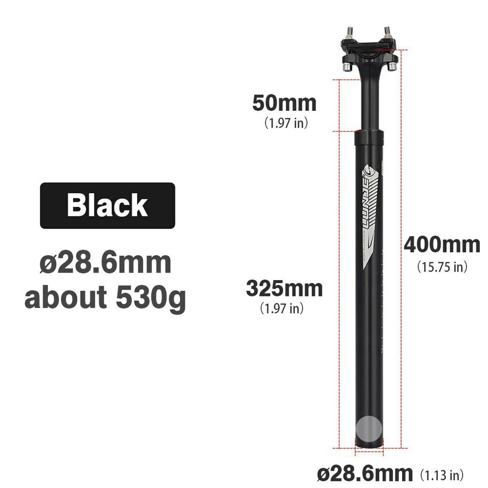 Bike dropper Seatpost Shock Absorber damping Telescopic shock Bicycle ...