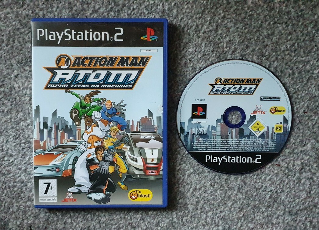 Action Man ATOM PlayStation 2 PAL - Prix - Photo - Présentation