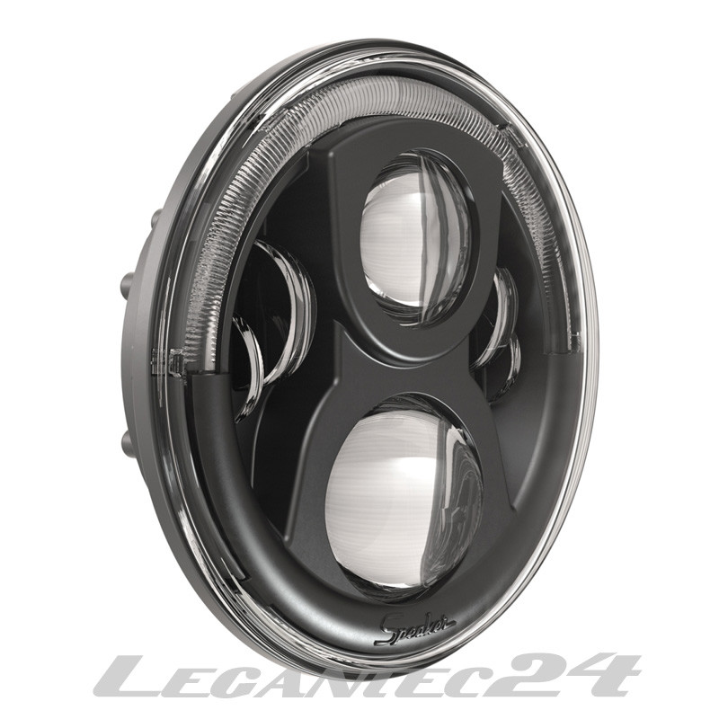 JW Speaker 8700 Evo Pro Dual Burn™ LED Scheinwerfer Set 7" Schwarz ECE ...