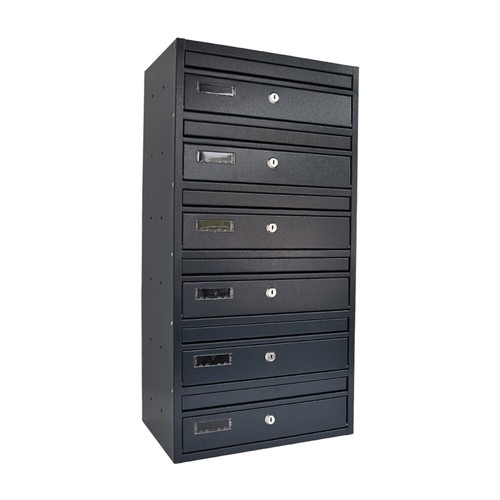 Post Boxes for Flats, Communal Multiple Letterboxes E1, Wall Mounted ...